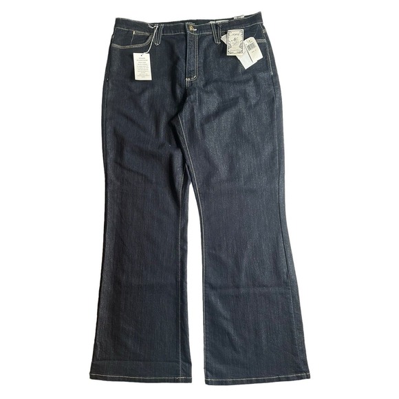 NYDJ | Jeans | New Nydj Sarah Boot Gold Lurex Shimmer Tummy Tuck ...